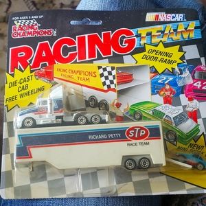 Nascar | Toys | Nascar Richard Petty Hauler With Car Vintage | Poshmark